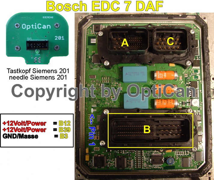 bosch edc 7 (DAF truck)